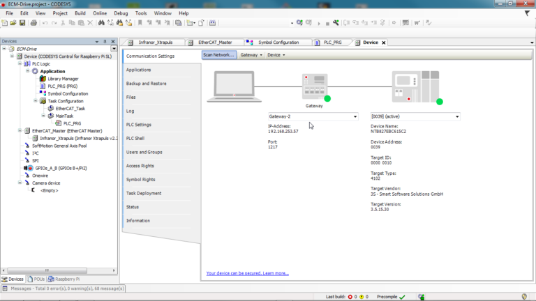 Raspberry pi : CODESYS & Al. - S(O)LOIST